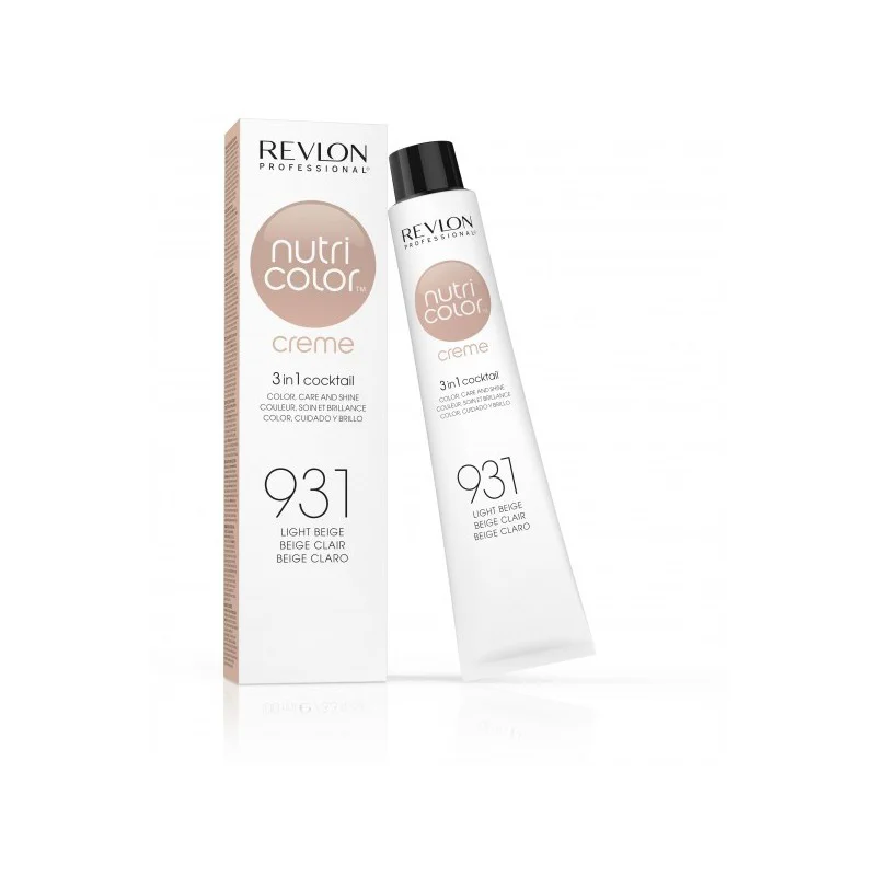 Revlon Professional Nutri Color Creme 931 Light Beige Tube 100ml