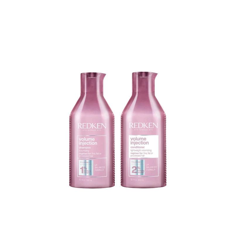Redken Volume Injection Shampoo 300ml + Conditioner 300ml Duo